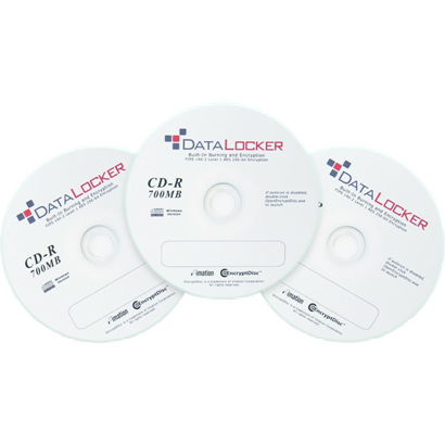 DataLocker SecureDisk - Self Encrypting CD - 100 Pack